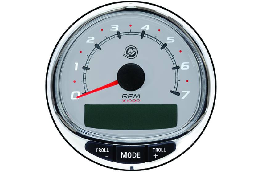 Mercury - SC1000 TACHOMETER KIT-7000 RPM GREY - Quicksilver - 79 ...