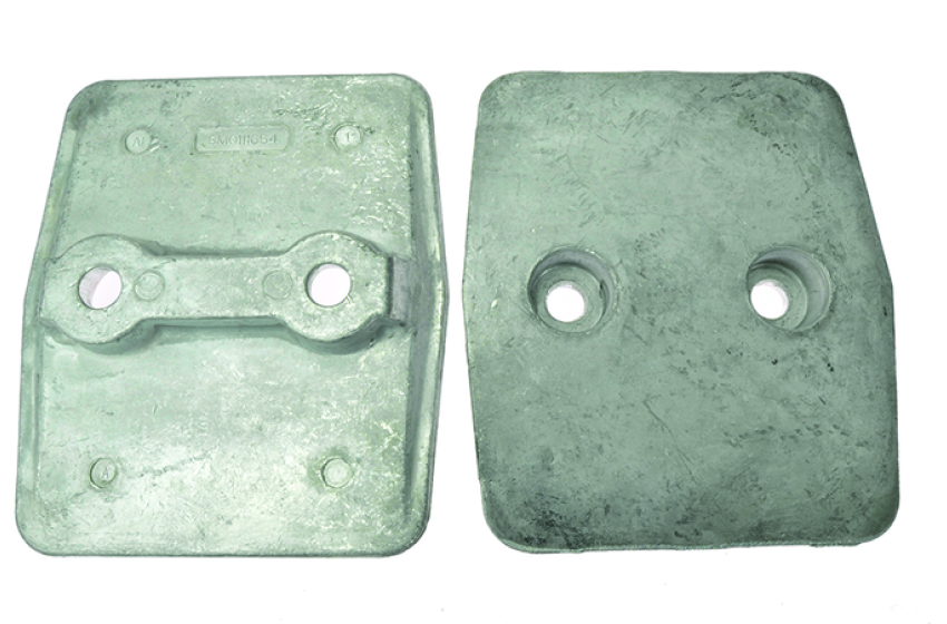 Mercury - ANODE Antivent Plate (Aluminum) - Quicksilver - 97-8M0137814 ...