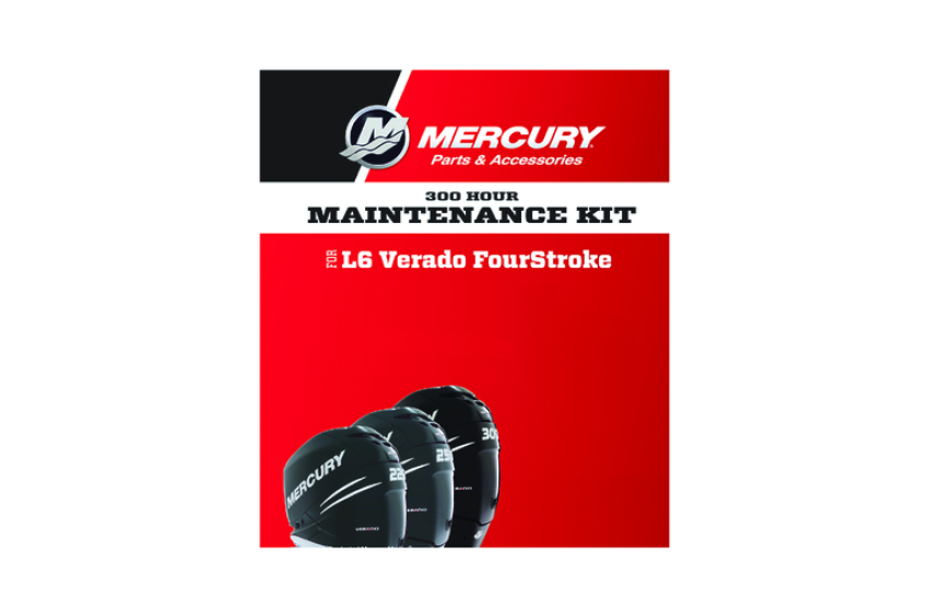 Mercury - MAINTENANCE KIT 200-350 HP V6 4S (300 Hr) - Quicksilver ...