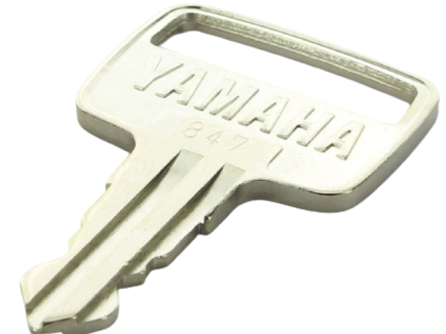 Genuine Yamaha Outboard Marine Ignition Key - Number 847 - 90890-56023 ...