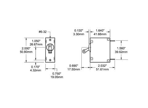 Blue Sea - A-Series Circuit Breaker - 50amp - White Toggle - 7230 | A ...