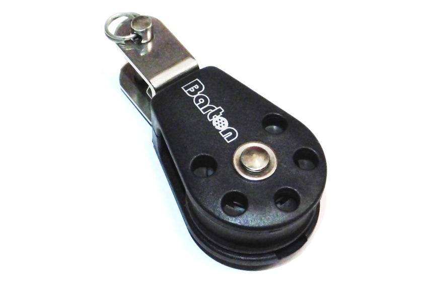 Barton Marine Size 1 Single Fixed Eye Clevis Block - 30mm - Ball ...