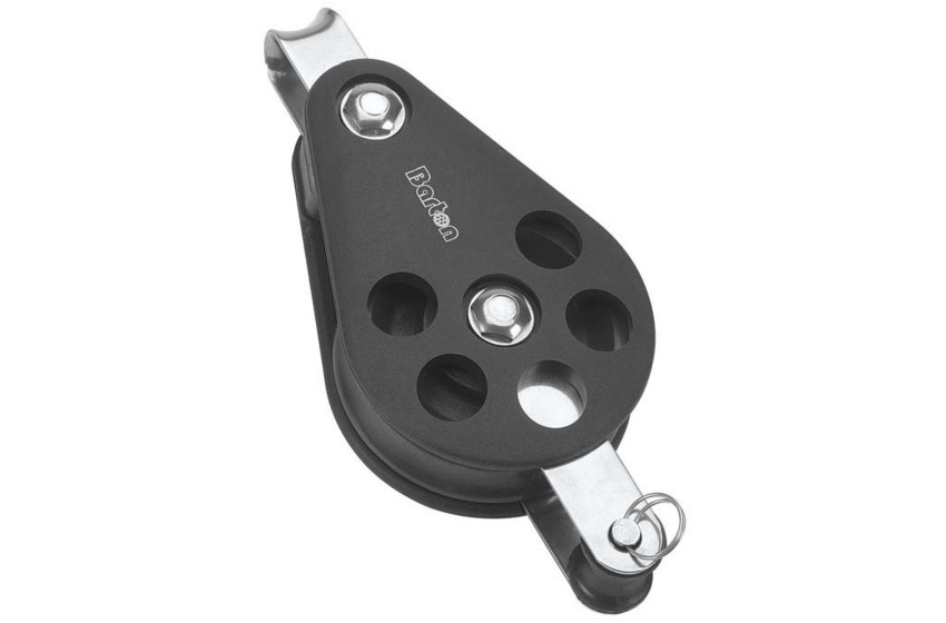 Barton Marine Size 5 Single Fixed Eye Block + Becket - 54mm - Ball ...