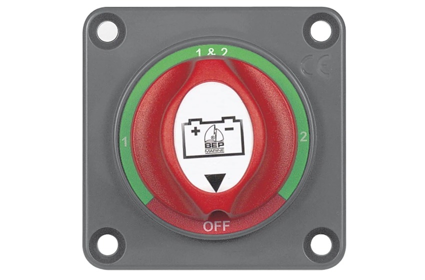 BEP - BATTERY SELECTOR SWITCH Panel Mount 1-2-BOTH-OFF 48V MAX. 200A ...
