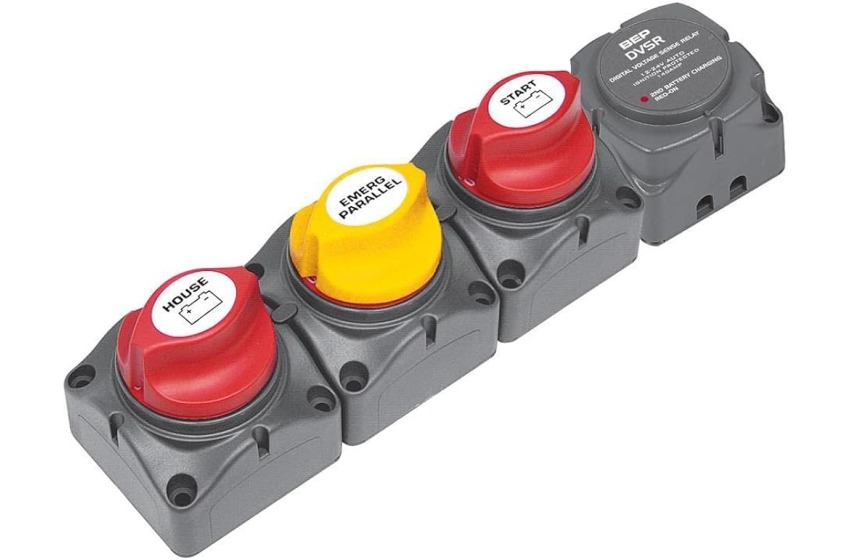 BEP - HORIZONTAL BATTERY DISTRIBUTION CLUSTER - Single Eng. - 2 BATT ...