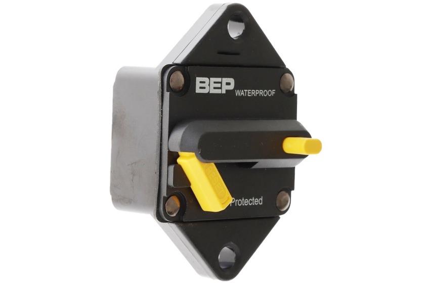 BEP - Circuit Breaker HD 60A SWITCHABLE Reset Panel Mount - 185060P/DSP ...