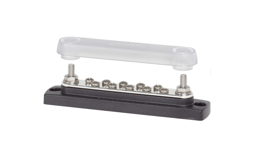 Blue Sea Common Bus 10x 8-32" with Cover (150A) - 2300 | Bus Bars ...