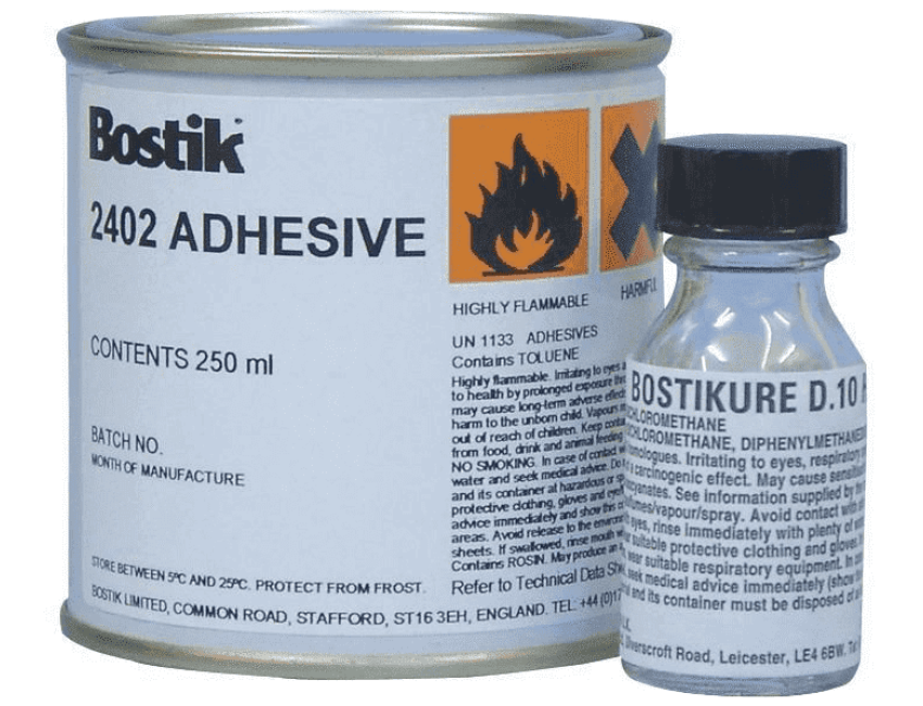 Bostik 2402 High Performance Hypalon / Neoprene Adhesive - 250ml ...