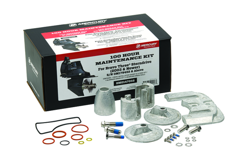 MerCruiser - MAINTENANCE KIT Bravo 3 (100 Hours) - Quicksilver ...