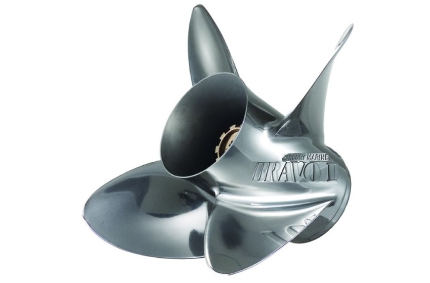 BRAVO 1 PROPELLER - 29 L/H LAB FINISHED - Mercury 135 - 400 HP ...