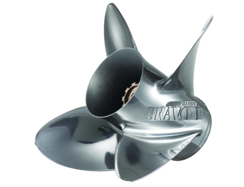BRAVO 1 PROPELLER - 15-1/4 x 24 L/H - Mercury 135 - 400 HP MerCruiser ...