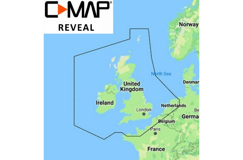 C-MAP REVEAL - UK & Ireland Chart - High Res Chart - M-EW-Y226-MS | C ...
