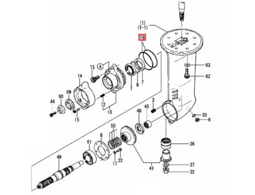 Genuine YANMAR SD20 O ring - 24321-000950 | Saildrive SD20 SD40 SD50 ...