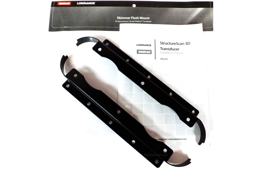 Lowrance - Flush Mount Bracket for StructureScan 3D & TotalScan ...