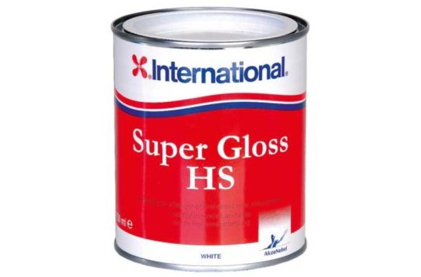 International Super Gloss HS - White - 750 ml | Super Gloss HS | Bottom ...