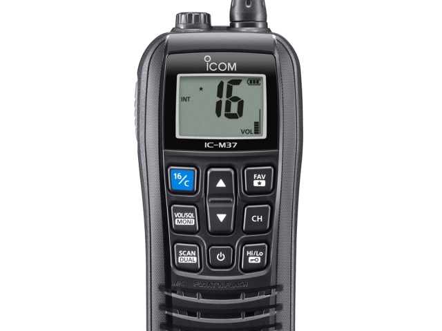 ICOM IC-M37E - Buoyant - 6w - Handheld VHF Radio | Hand Held Marine ...