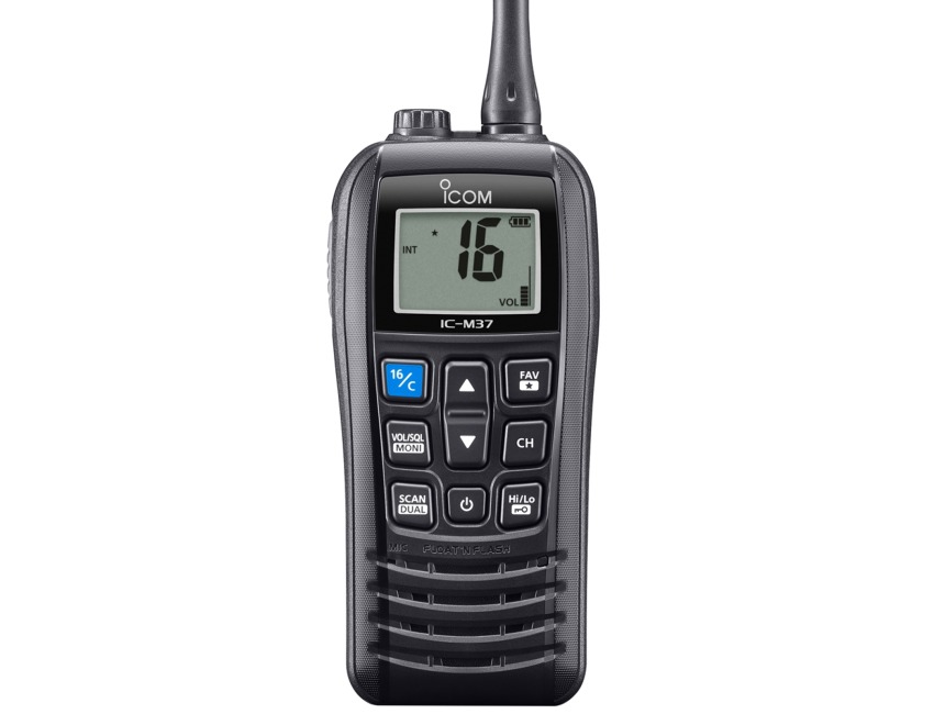 ICOM IC-M37E - Buoyant - 6w - Handheld VHF Radio | Hand Held Marine ...
