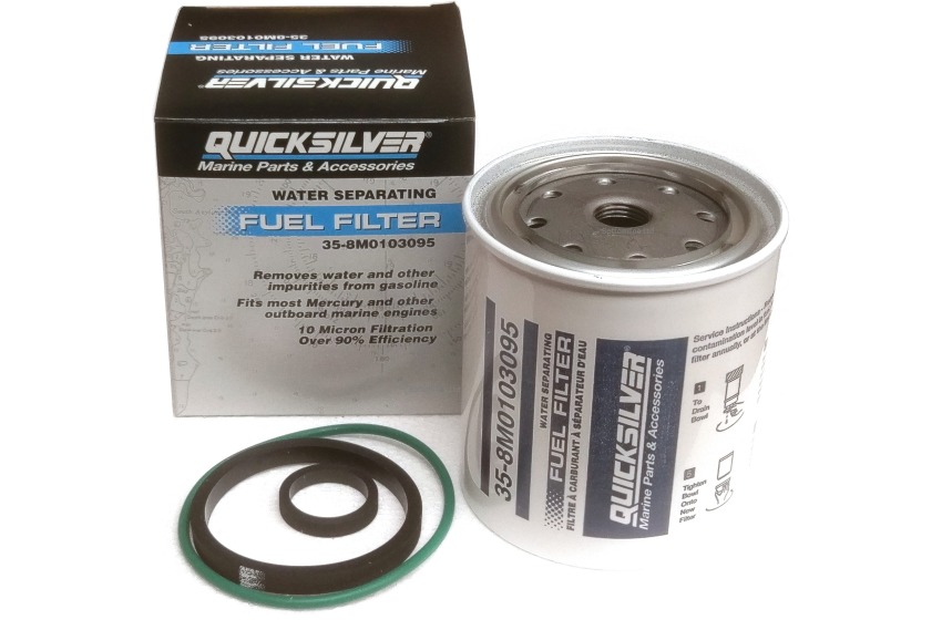 Quicksilver / Racor Water Separating Fuel Filter Element - Separator ...