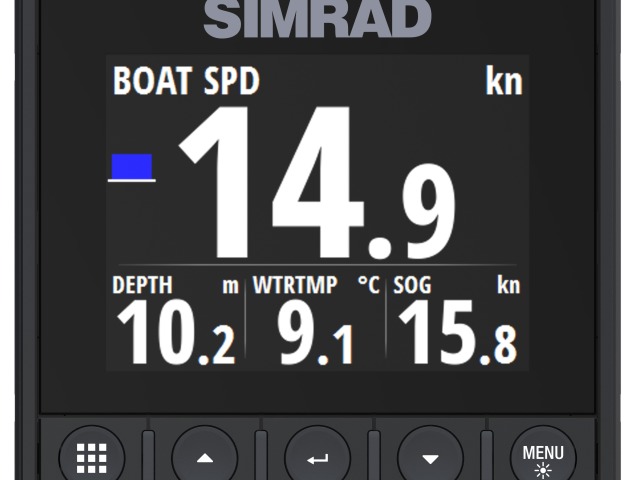 SIMRAD IS42 Colour Instrument Display - Multifunction - 4" - N2K ...