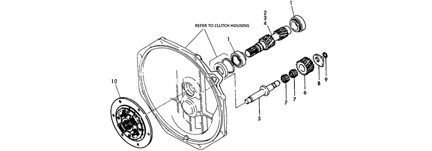 KM2P - Input Shaft & Support Shaft | Bottom Line | Isle of Man