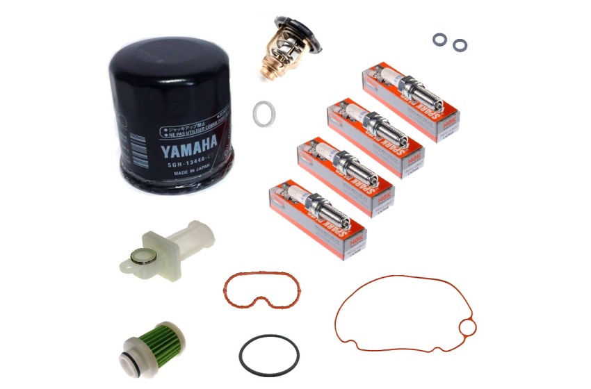 Genuine Yamaha 100hr Service Kit - F115B F130A - KIT-60400-BA-S0 ...