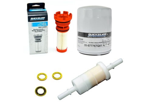 Mercury 100 hour Maintenance Service Kit - L4 135-200HP Verado Four ...