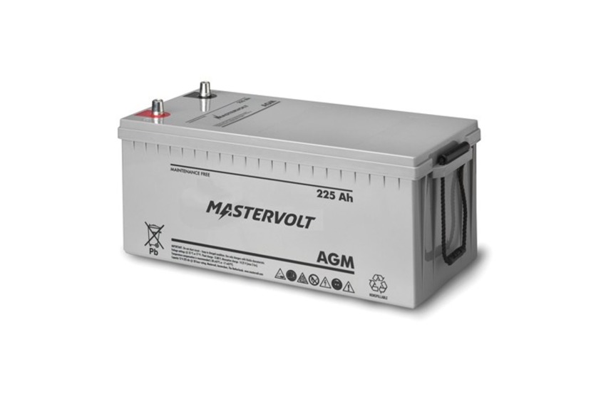 Mastervolt AGM Battery 12V 225Ah - 62002250 | AGM Batteries | Bottom ...
