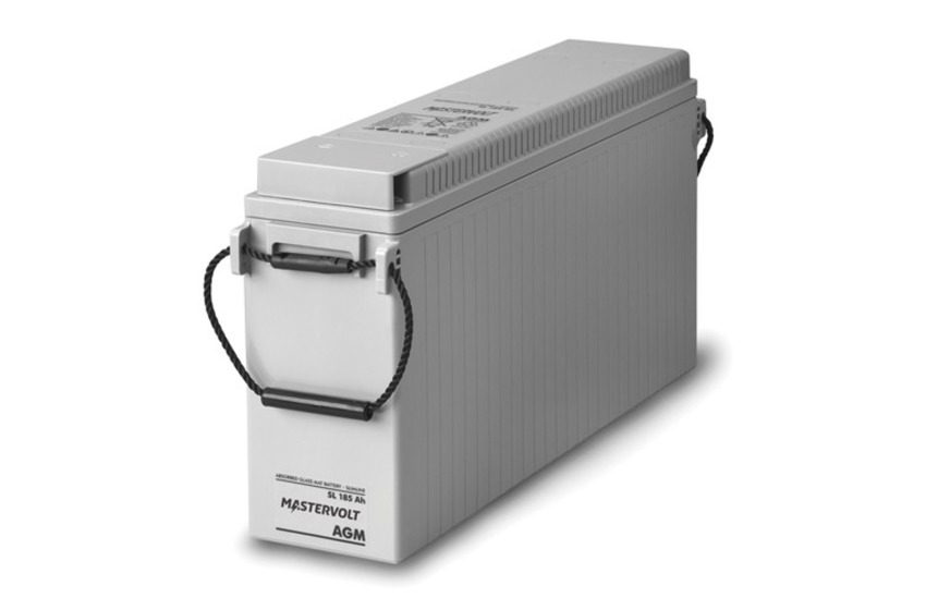 Mastervolt SLIMLINE AGM Battery 12/185Ah 12V - 63001850 | AGM Batteries ...