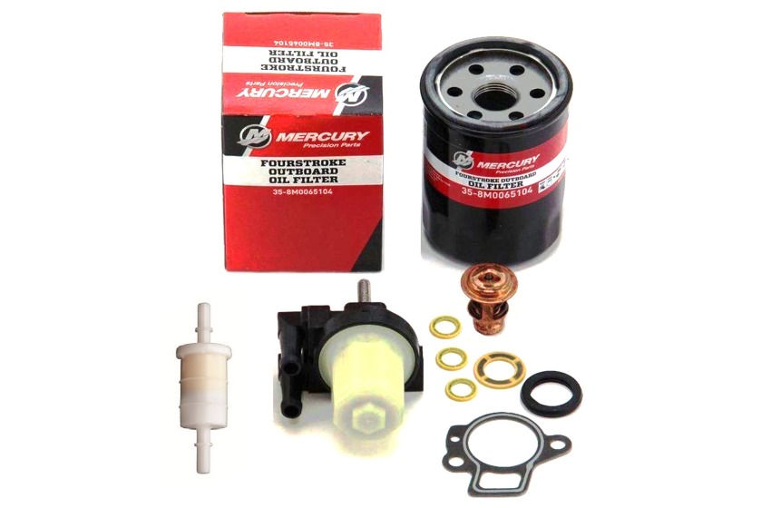 Mercury - 100 hour Maintenance Service Kit - 40/50/60 HP EFI ...
