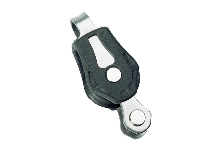 Barton Marine Size 0 Single Fixed Eye Block + Becket - 20mm - Plain ...