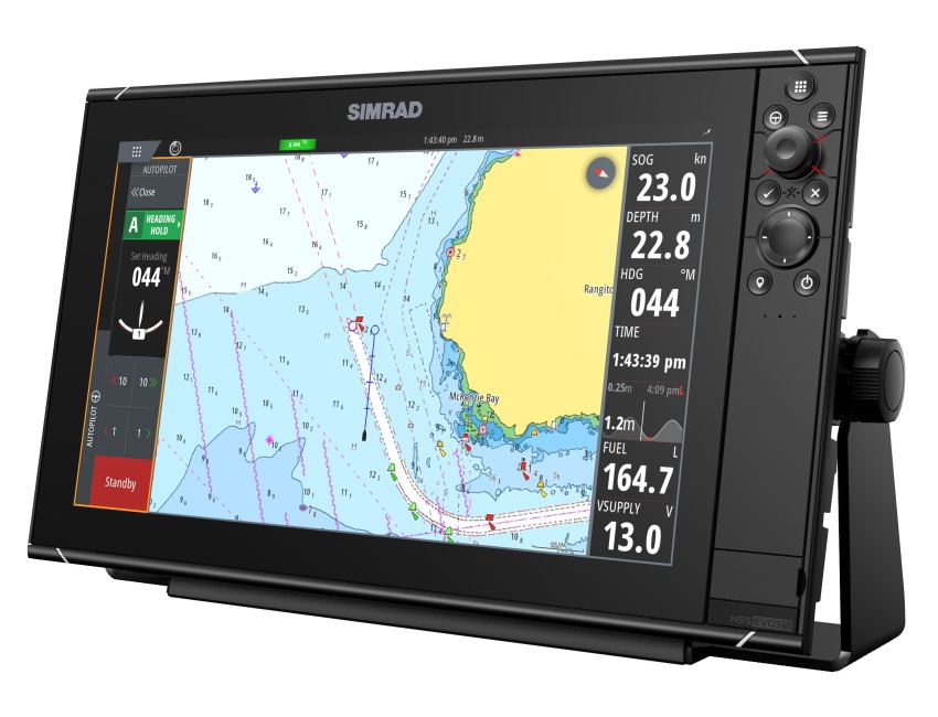 SIMRAD NSS12 Evo3S - Multifunction Chartplotter / Chirp Sonar - No ...