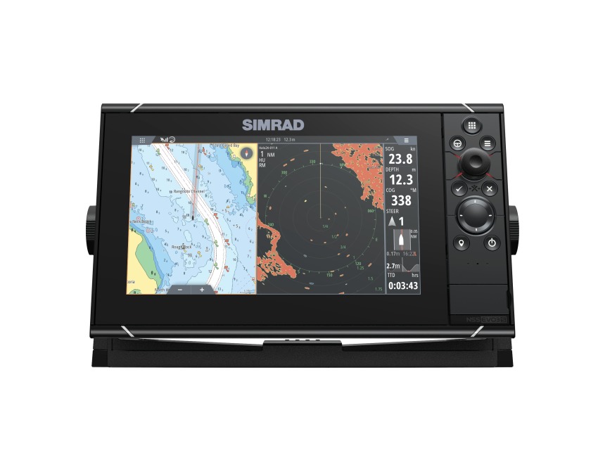 SIMRAD NSS9 Evo3S - Multifunction Chartplotter / Chirp Sonar - No ...