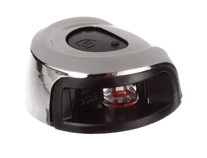 attwood Navigation Light LED 2NM Deck Mount - Stainless - Port (Red ...