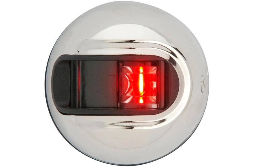 attwood LED 2NM Stainless Port - Vertical Surface Mount Navigation ...