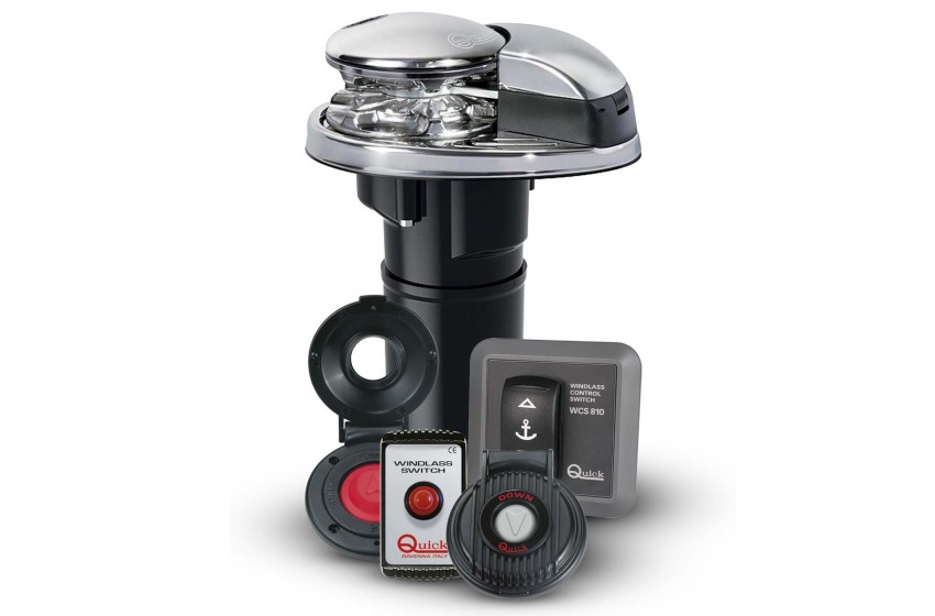 Quick Prince DP2L 770 Vertical Windlass Kit 350W 12V 6mm - AQ1DP2L06 ...