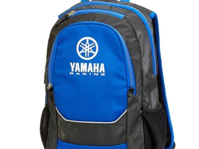 Genuine YAMAHA - SMALL - Racing Paddock Blue Bag Backpack - T14-JB001 ...