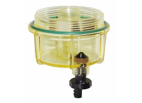 Quicksilver / Racor S3213 Fuel Filter Water - Clear Bowl - RK30475 ...