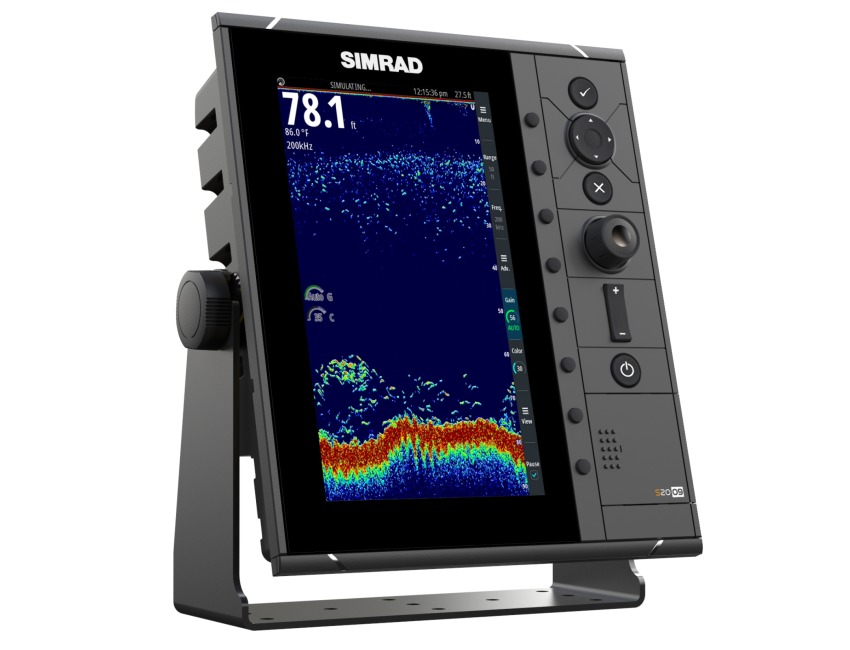 SIMRAD S2009 9 inch Dedicated Chirp Sonar System - Screen - Display ...
