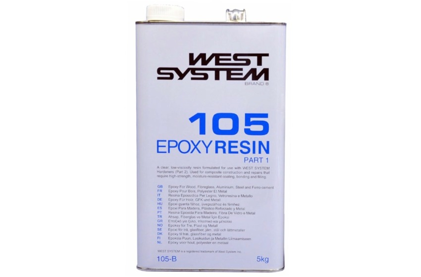 West System - Epoxy Resin 105 - 5Kg - WS-105B | West System - Epoxy ...