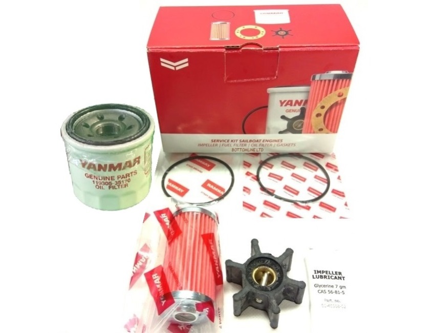 YANMAR Engine Service Kit - 2YM15 3YM20 3YM30 3GM30F-YEU - YEU-SERVKIT ...