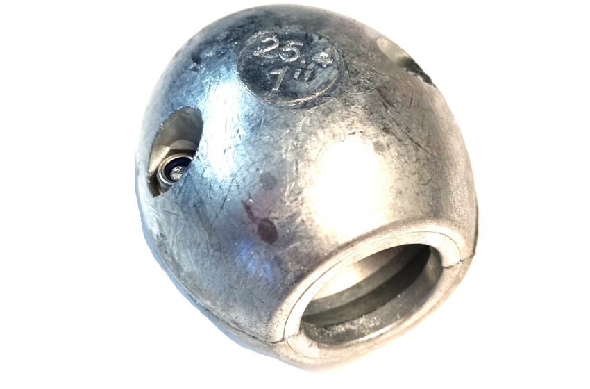 Zinc Shaft Anode - Ball Type - 1 INCH | 'Ball' type shaft anodes ...