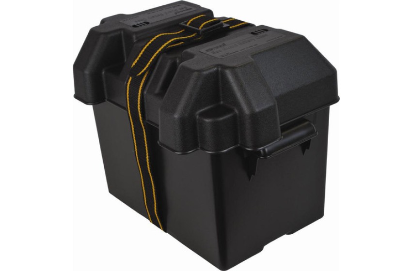 attwood - BOX BATTERY BLACK 24M VENTED - 9065-1 | Battery Equipment ...