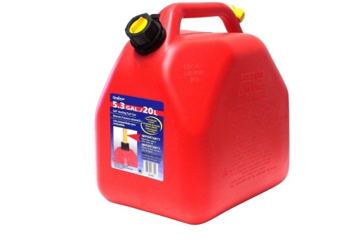 Sceptre 20L Red Fuel can - Jerry Can - Dumpy - with anti glug spout ...