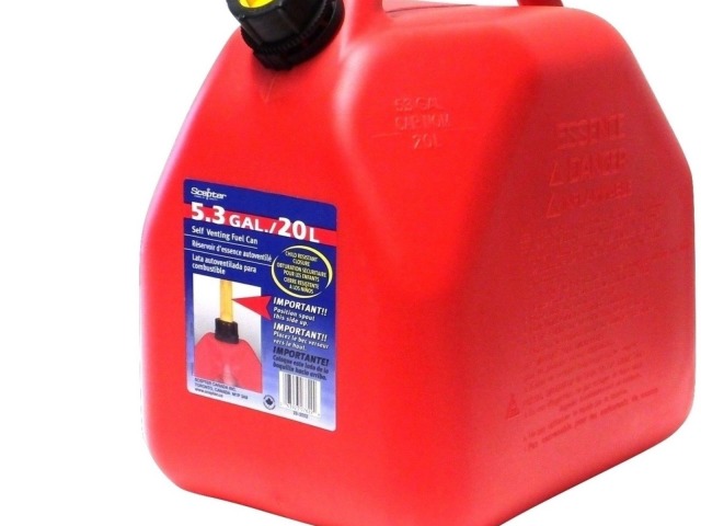 Sceptre 20L Red Fuel can - Jerry Can - Dumpy - with anti glug spout ...