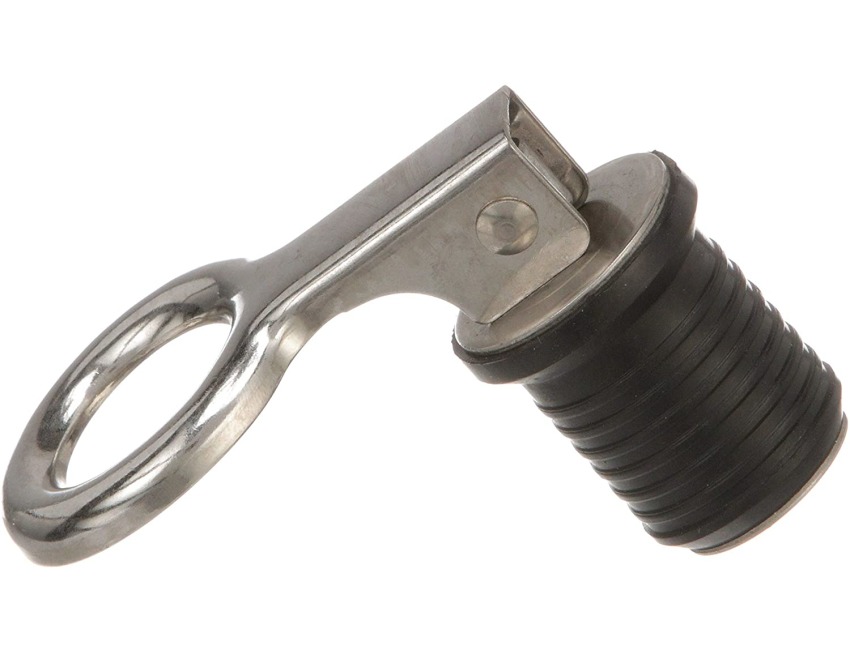 attwood Boat Drain Plug - Stainless Snap-Handle - Bung for 1" Drain ...