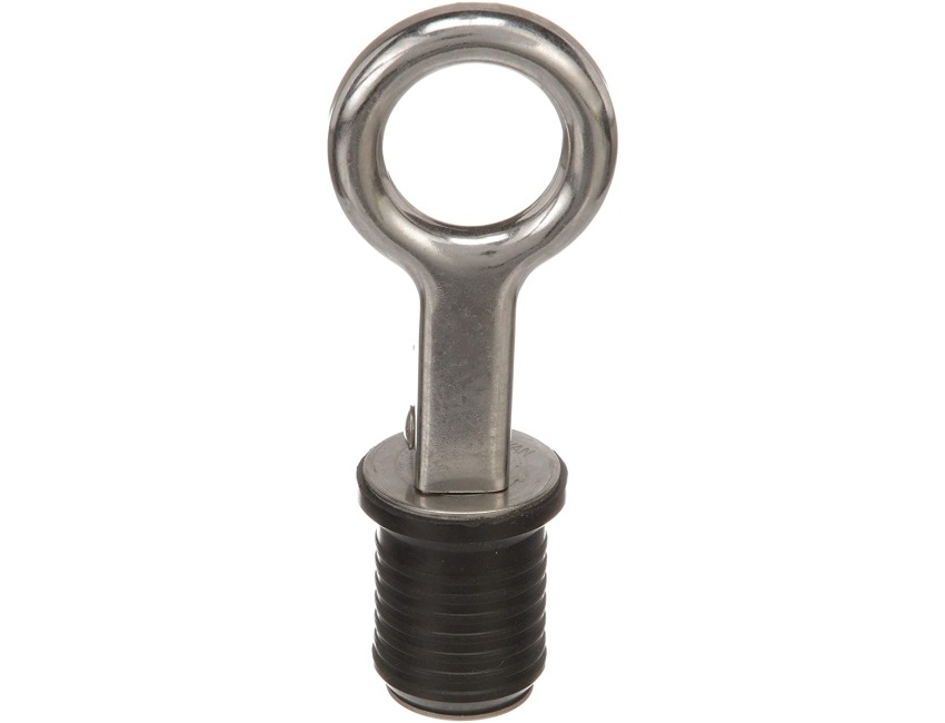 attwood Boat Drain Plug - Stainless Snap-Handle - Bung for 1" Drain ...